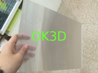 China OK3D lens factory  sell PET 70 lpi 0.9mm lenticular sheet for 3d lenticular printing products by injekt and UV offset supplier
