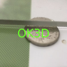 China 4MM thick Parallex DOT 3D Fly--eye Lenticular sheet with strong FLY-EYE 3D Lenticular Effect supplier